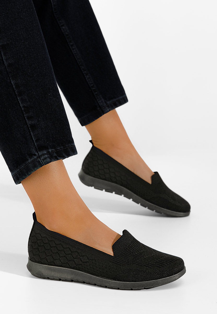 Casual παπουτσια γυναικεια Ovieda μαύρα Zapatos