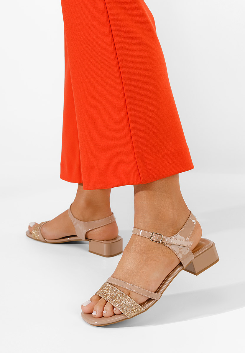 Πεδιλα με χαμηλο τακουνι Alfara Νουντ Zapatos