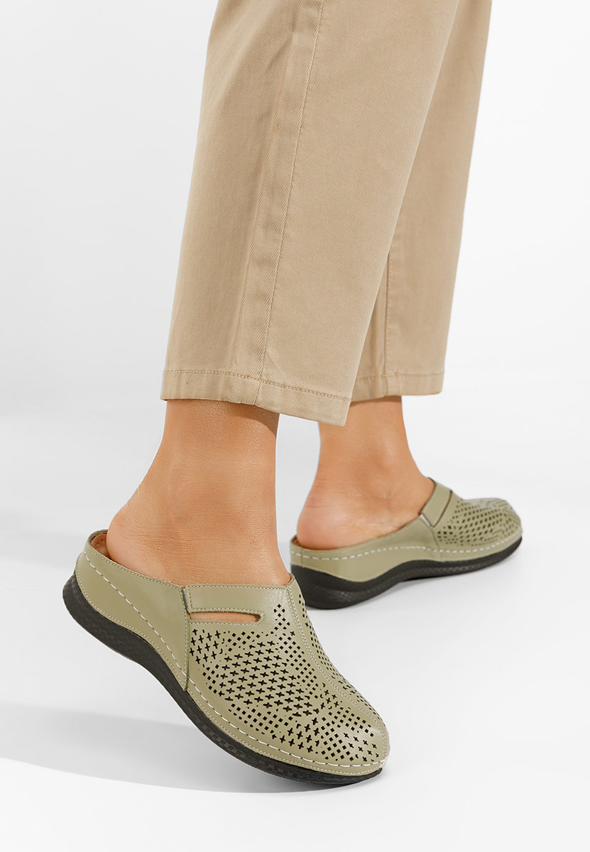 Γυναικεια σαμπο Frederica πρασινο Zapatos
