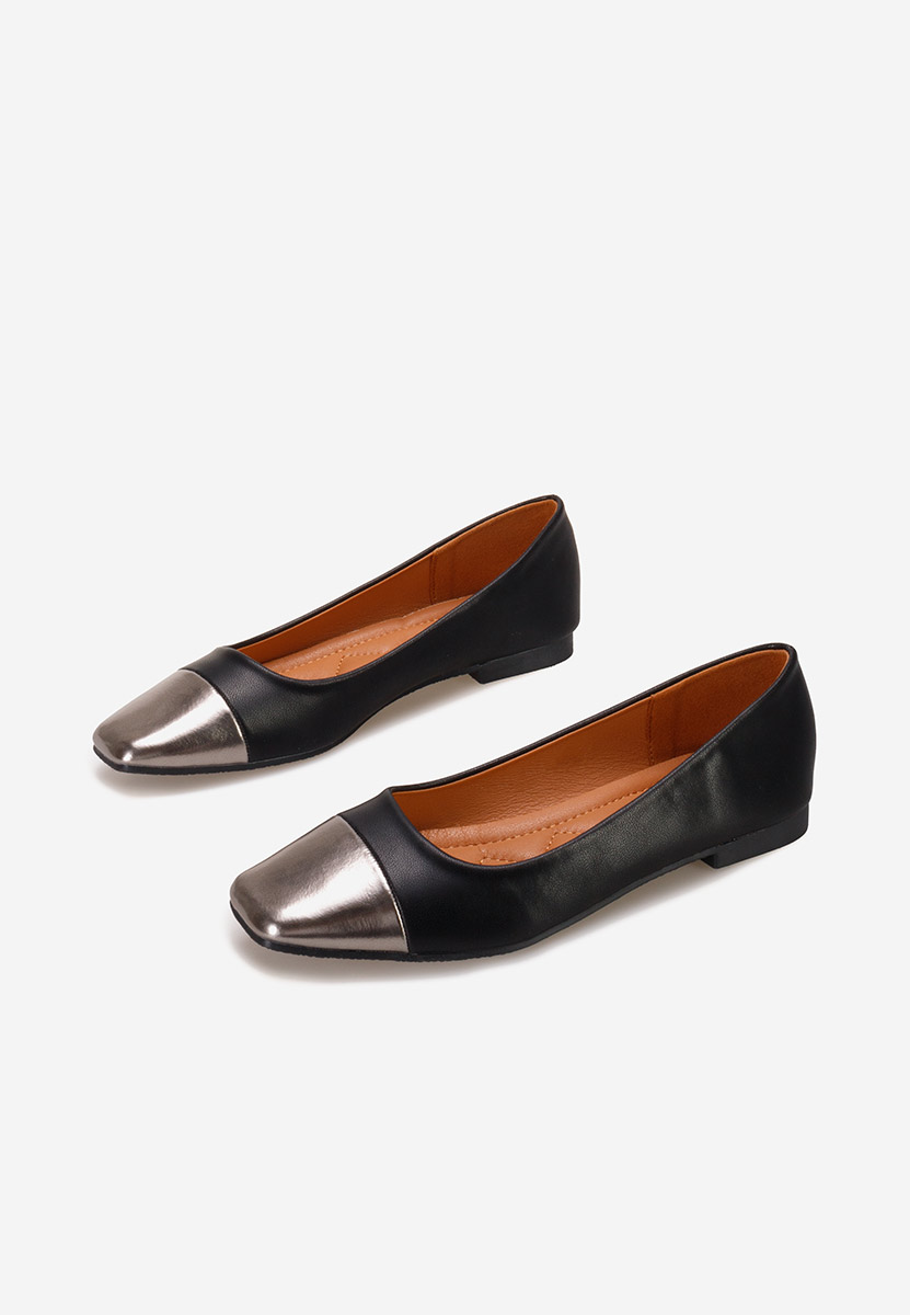 Γυναικείες μπαλαρίνες Loreva μαύρα Zapatos