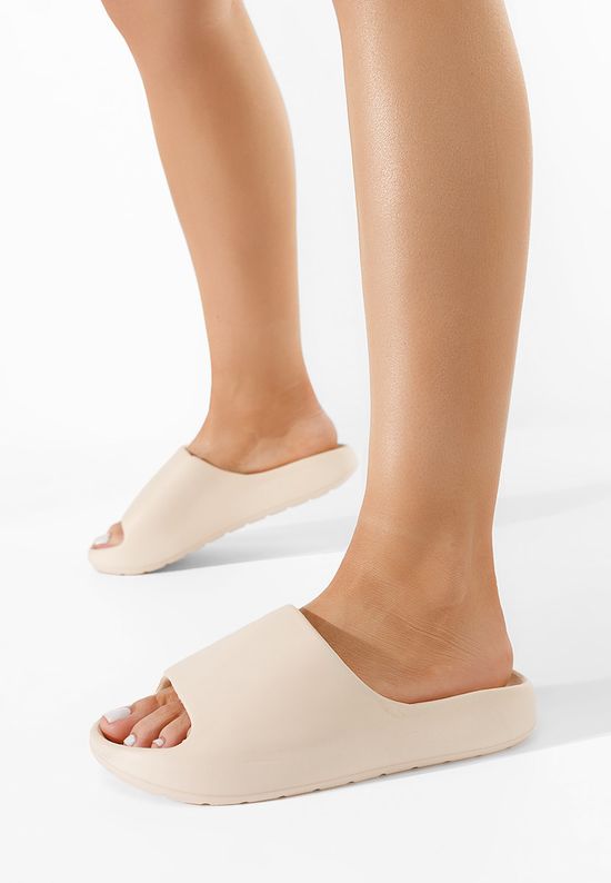 Παντόφλες γυναικειεσ Jomya μπεζ Zapatos