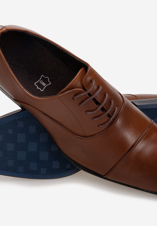 Ανδρικα παπουτσια Velez καφε Zapatos